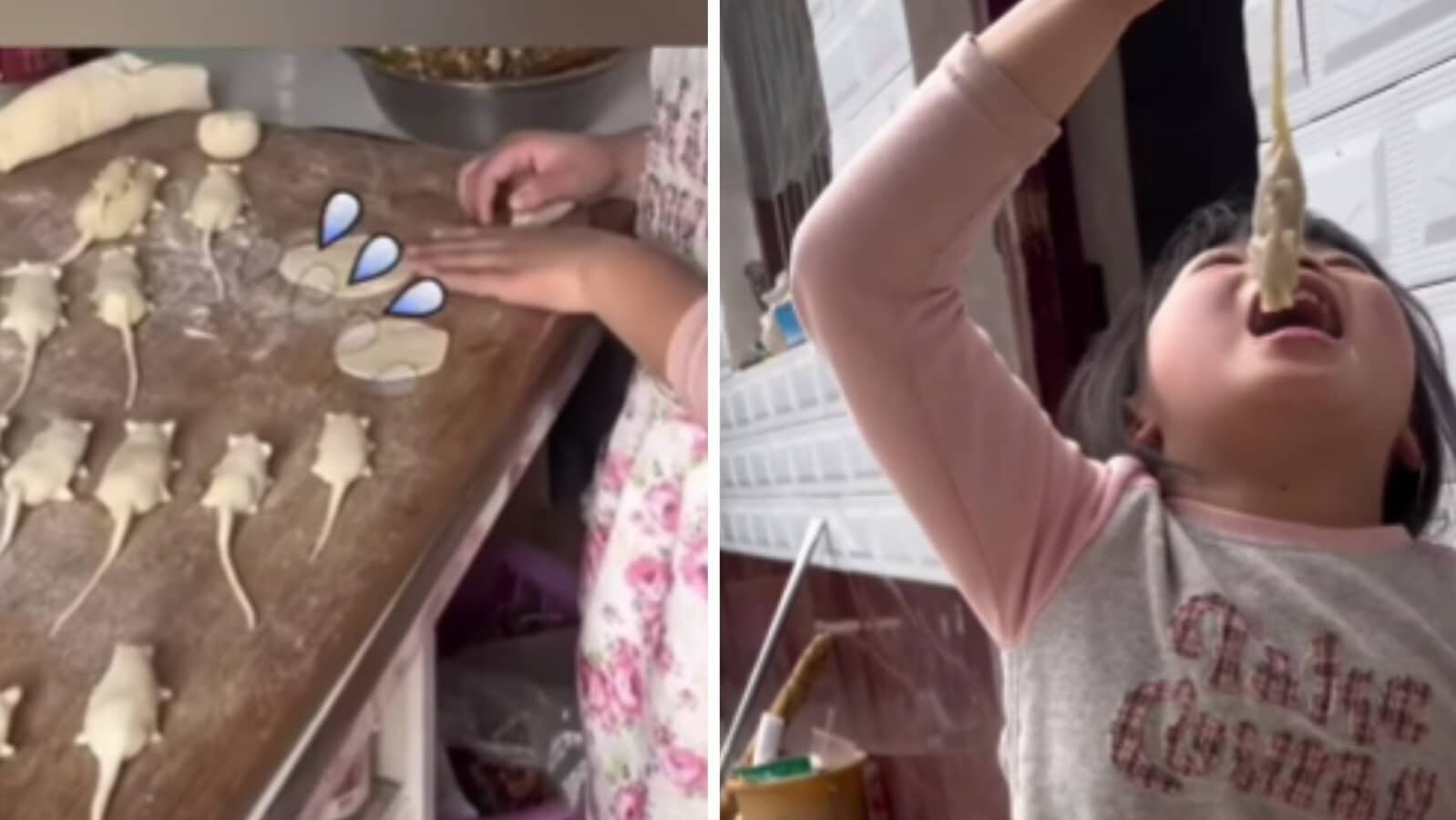 Want some “mouse” dumplings? Chinese girl surprises her mother, goes ...